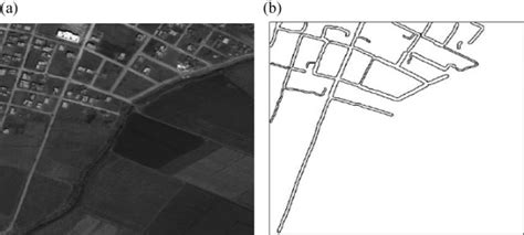 Road Detection By Cem Algorithm A Ikonos Image B Road Network