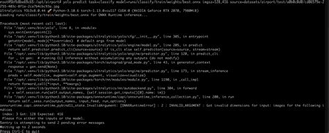 Imgsz Not Working Properly On Onnx Format Predict · Issue 1131 · Ultralyticsultralytics · Github