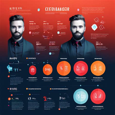 Create A Beautiful Infographic Cv For Frontend Web Developer By Kay