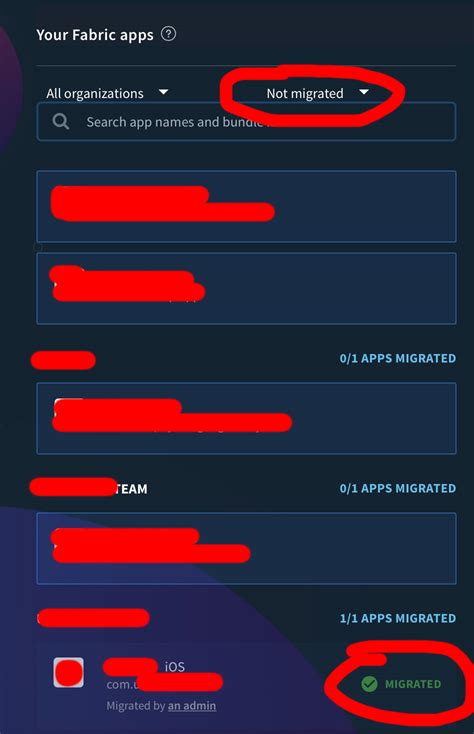Crashlytics Fabric Shows Project As Not Migrated To Firebase But In Migration Screen It Shows