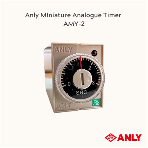 Anly Miniature Analogue Timer Amy 2 Aerotemp Engineering