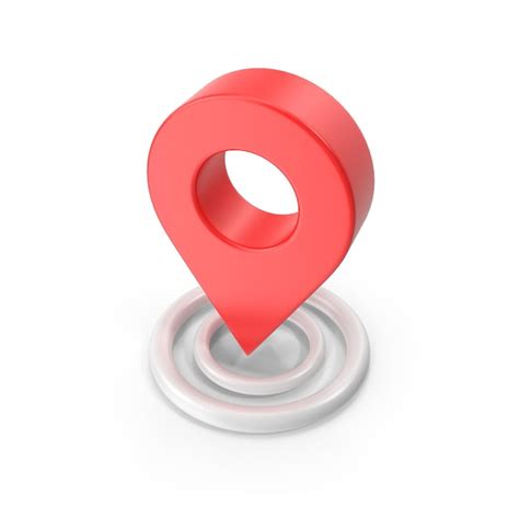 Premium Photo 3d Rendering Realistic Location Map Pin Gps Pointer Red
