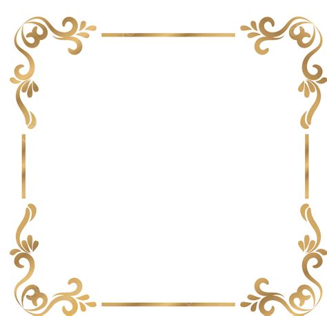 รูปกรอบขอบลายทอง Png ทอง เครื่องประดับ ลวดลายภาพ Png และ เวกเตอร์ สำหรับการดาวน์โหลดฟรี
