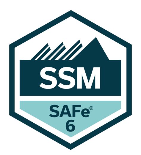 Safe Scrum Master Ssm Agile Training Alliance