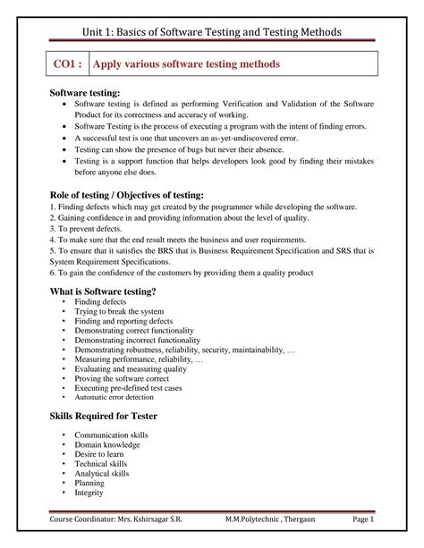 SOLUTION Basics Of Software Testing And Testing Methods Studypool