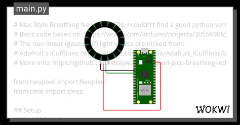 Neopixel Test Wokwi ESP32 STM32 Arduino Simulator