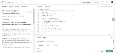 day 44 of 100daysofcodechallenge 3 palindromic subsequences raghuveer singh chouhan posted