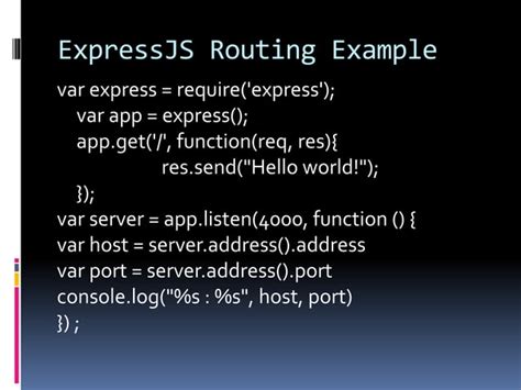 Expressjs Introductionpdf