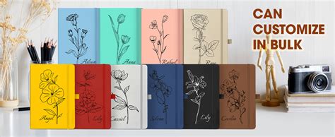 10 Pcs Personalized Notebook Bulk Custom Notebook With