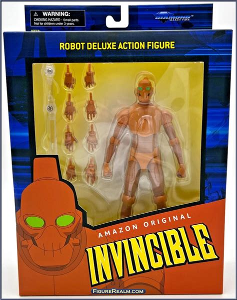 Robot Invincible Deluxe Diamond Select Action Figure
