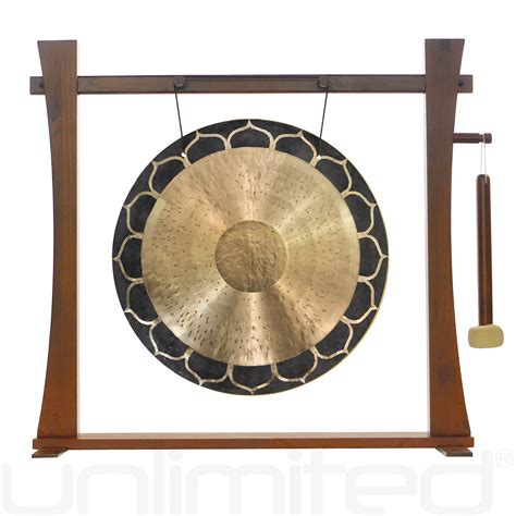 16 To 22 Temple Wind Gongs On Stands Ebay