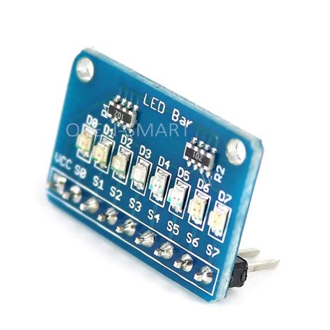 8 Bit Led Bar Marquee Led Display Module With 4 Kinds Of Color Low