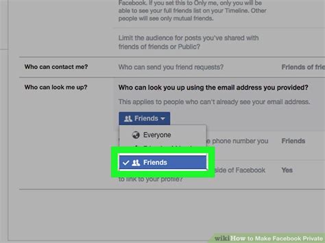 4 Ways To Make Facebook Private WikiHow