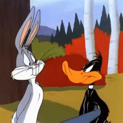Looney Tunes Merry Melodies Bugs Bunny Daffy Duck Wabbit Season Rabbit