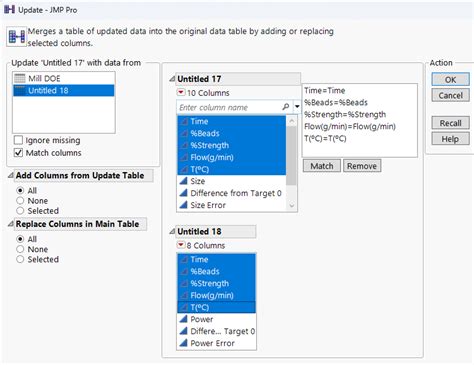 optimizing multiple curves in the functional data explorer