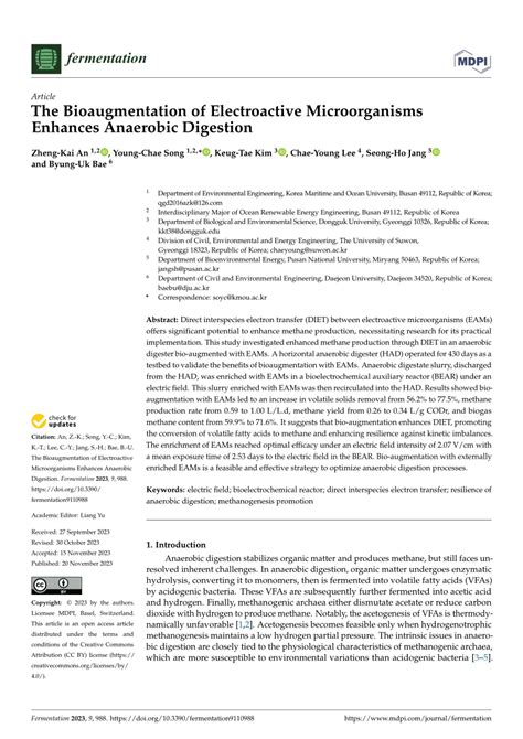 Pdf The Bioaugmentation Of Electroactive Microorganisms Enhances