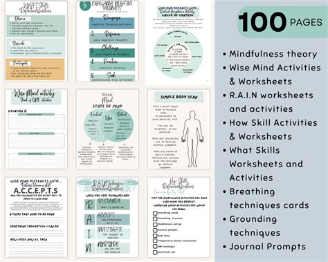 Act Toolkit Workbook Hexaflex And More Therapywithct