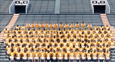 1998 Football Roster University Of Tennessee Athletics