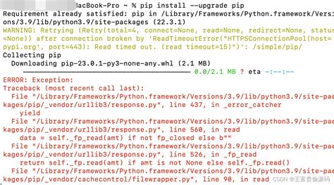 pip升级andpip升级报错解决方法 csdn博客
