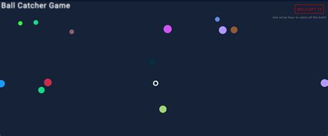 Ball Catcher Game In Vanillajs With Source Code Sourcecodester