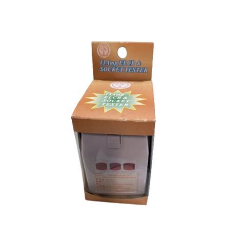 13amp Socket Plug Tester Elcb