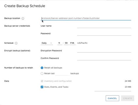 Vmware Backup Schedule Automated Snapshot And File Backup