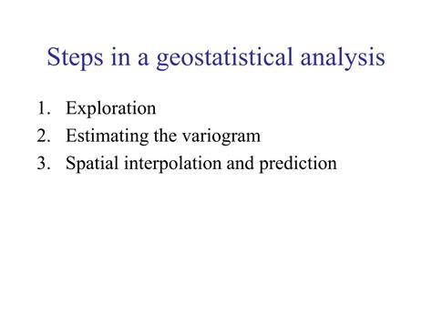 Ppt Spatial Point Patterns And Geostatistics An Introduction Powerpoint Presentation Id6403493