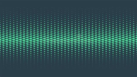 Parallelogram Halftone Dynamic Smooth Curve Border Eye Catching Abstraction Stock Vector