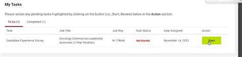 Candidate Experience Survey Workflow Rworkday