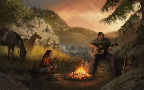 Ellie And Joel Last Of Us 2 Wallpaper 4k 1920x1200 Wallpaper