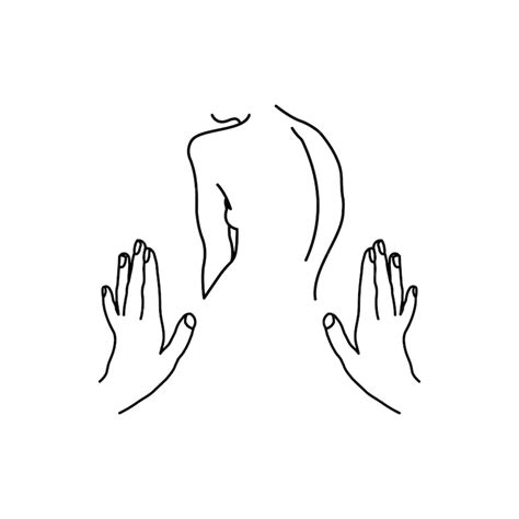 Premium Vector Beauty Service Procedures Vector Icon Black Outline Eps 10 Skin Care Massage