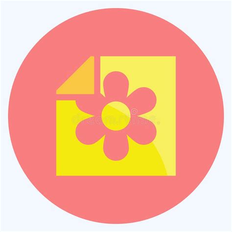 Icon Wallpapers Suitable For Mobile Apps Symbol Flat Style Simple Design Editable Design