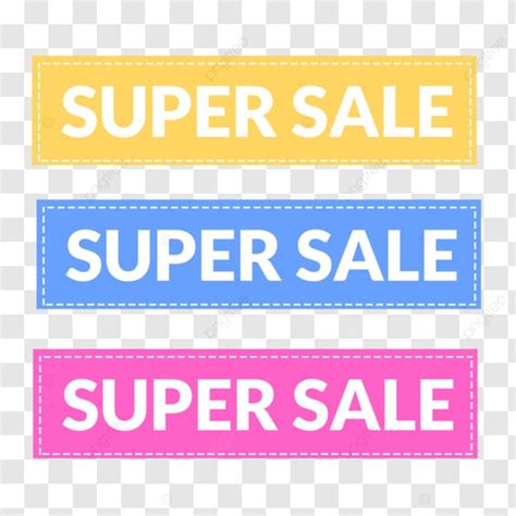 슈퍼 세일 라벨 배너 슈퍼 세일 상표 배너 Png 일러스트 및 Psd 이미지 무료 다운로드 Pngtree