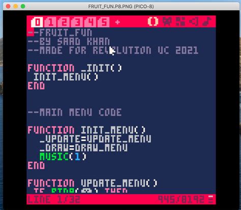 Fruit Fun Pico Game Devpost