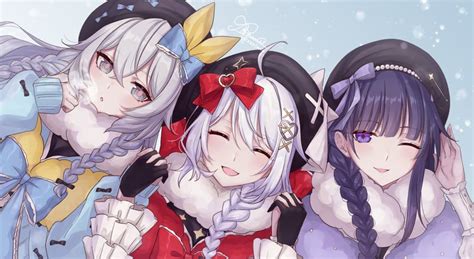Kiana Kaslana Raiden Mei Bronya Zaychik Bronya Zaychik Raiden Mei