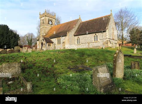 Church Of Saint Andrew Collingbourne Ducis Savernake Parishes Wiltshire England Uk Stock