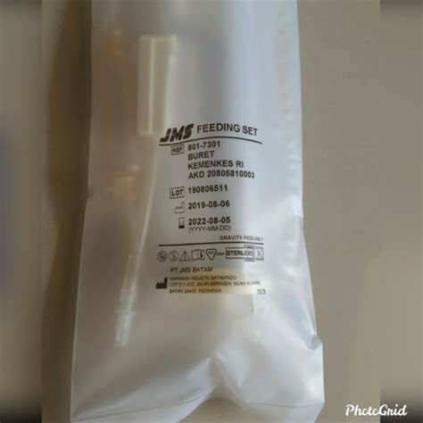 Jual Feeding Set Buret Jmstutup Botol Bisa Buka100 Ml Jms Shopee