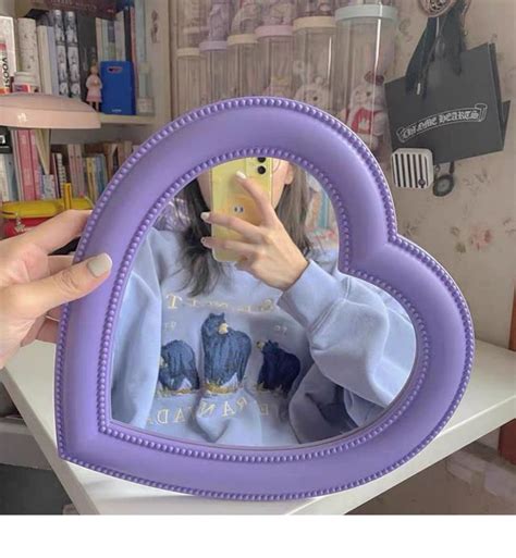 당일발송 하트 빈티지 거울 탁상 벽걸이 공주 인스타 감성 거울 3color 플로렌시아 소품샵 에이블리