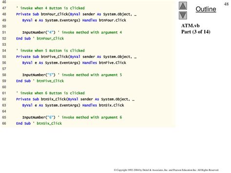 Ppt Tutorial 25 Atm Application Introducing Database Programming