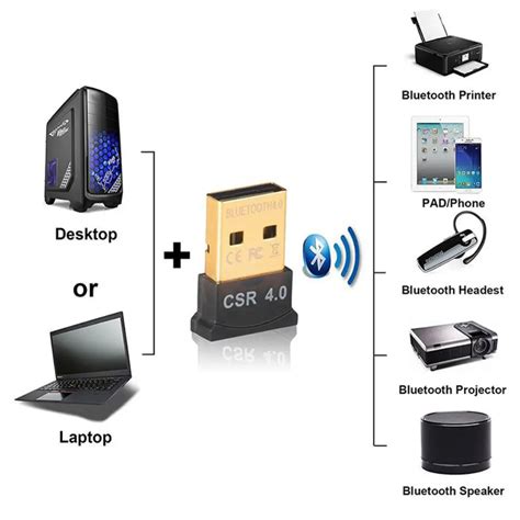 csr4 0 mini usb bluetooth adapter wiress dongles receiver wiress