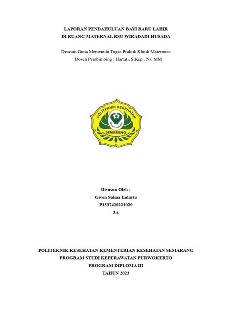Maternitas Lp Bbl Pdf