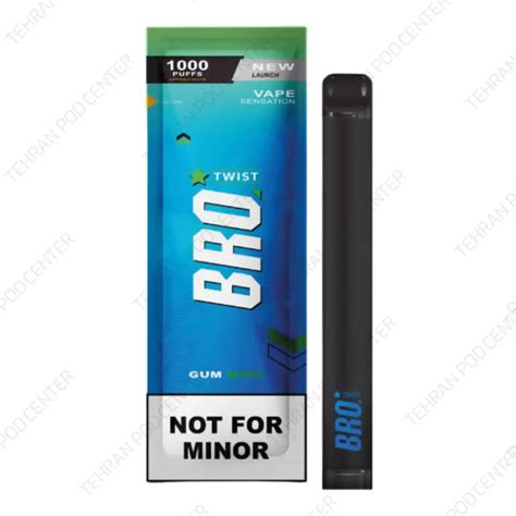 پاد 1000پاف Bro آدامس نعنا تهران پاد سنتر