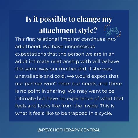 Is It Possible To Change My Attachment Style