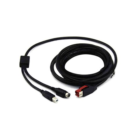 Elecbee Ibm Printer Connection Cable Powered Usb V V V Male To Usb B Male Din P Cable