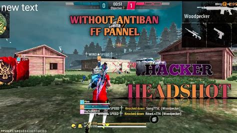Free Fire 🔥 Hacker Gameplay 😡 Youtube