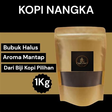 Jual Kopi Bubuk Aroma Nangka Dengan Rasa Nikmat Mantap Isi 1kg Dari Biji Kopi Pilihan Shopee