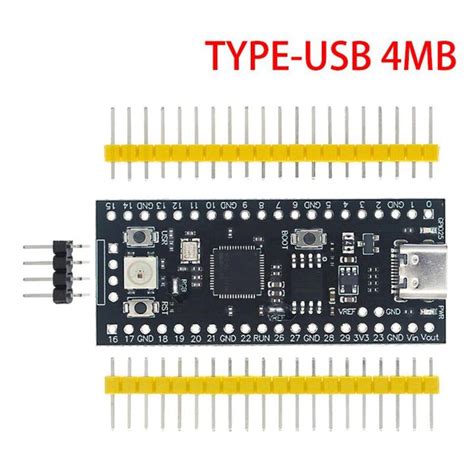 Rp2040 Core Board Type C Usb C For Raspberry Core Board 4mb 16mb Rp2 Raspberry Pi Pico