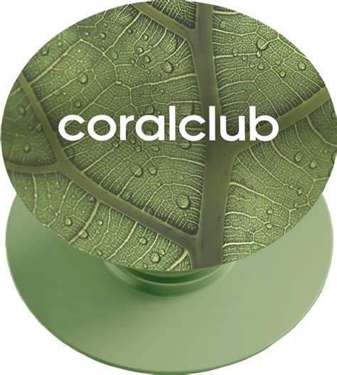 Popsocket Coralclub Green Buy From 1 62 Usd • Coral Club Official Online Store • Global Delivery