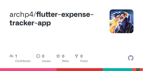 GitHub Archp4 Flutter Expense Tracker App
