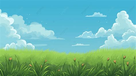 푸른 잔디 나들이 배경 풀밭 잔디밭 나들이 배경 일러스트 및 사진 무료 다운로드 Pngtree